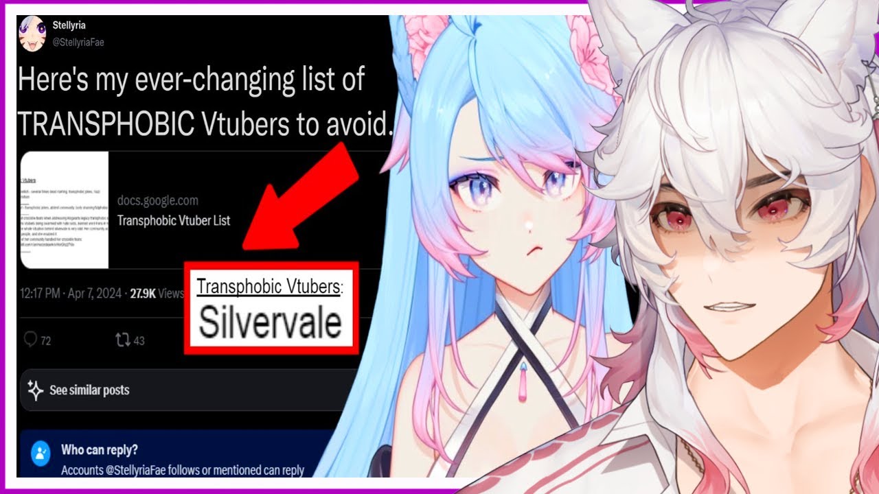 Twitter Freaks Are Targeting Silvervale...Again | Rev says desu React - YouTube