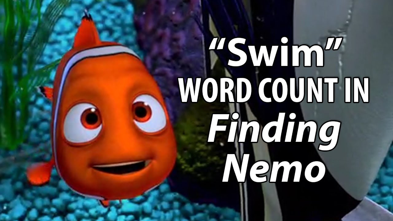 Finding Nemo 'Swim' Word Count | Starr Flicks - YouTube