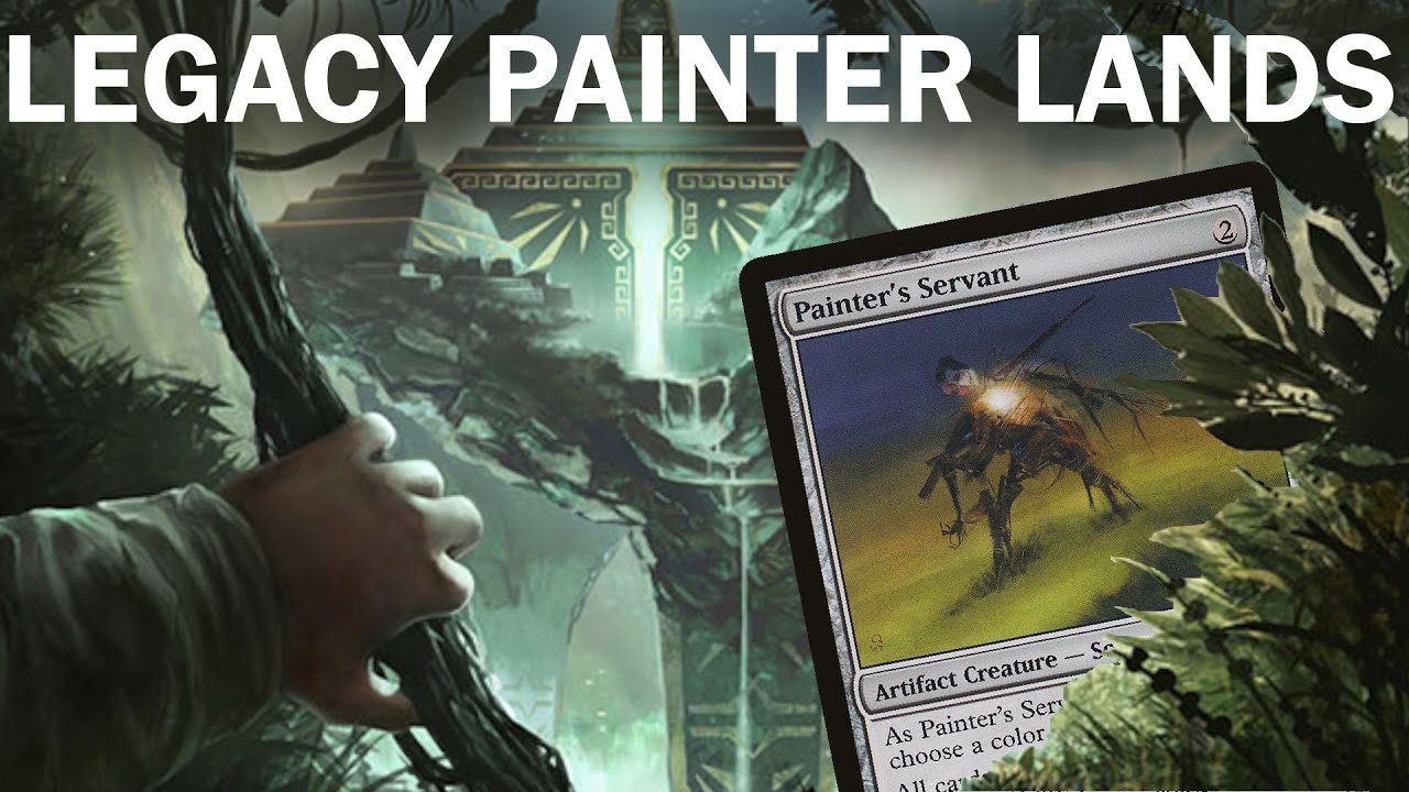 THIS DECK CAN GRIND! Legacy Mono-Green Painter Combo Lands. Marit Lage ...
