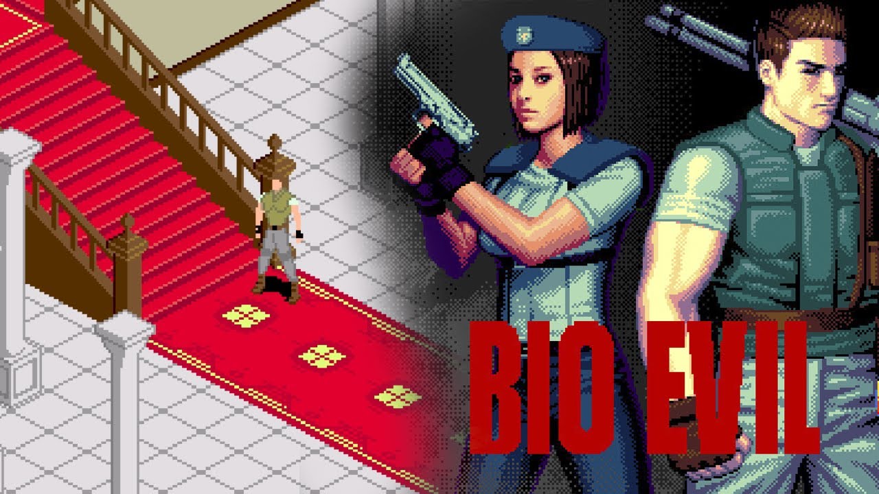 Resident Evil DEMAKE para Mega Drive - Saiu a Demo de Bio Evil - YouTube