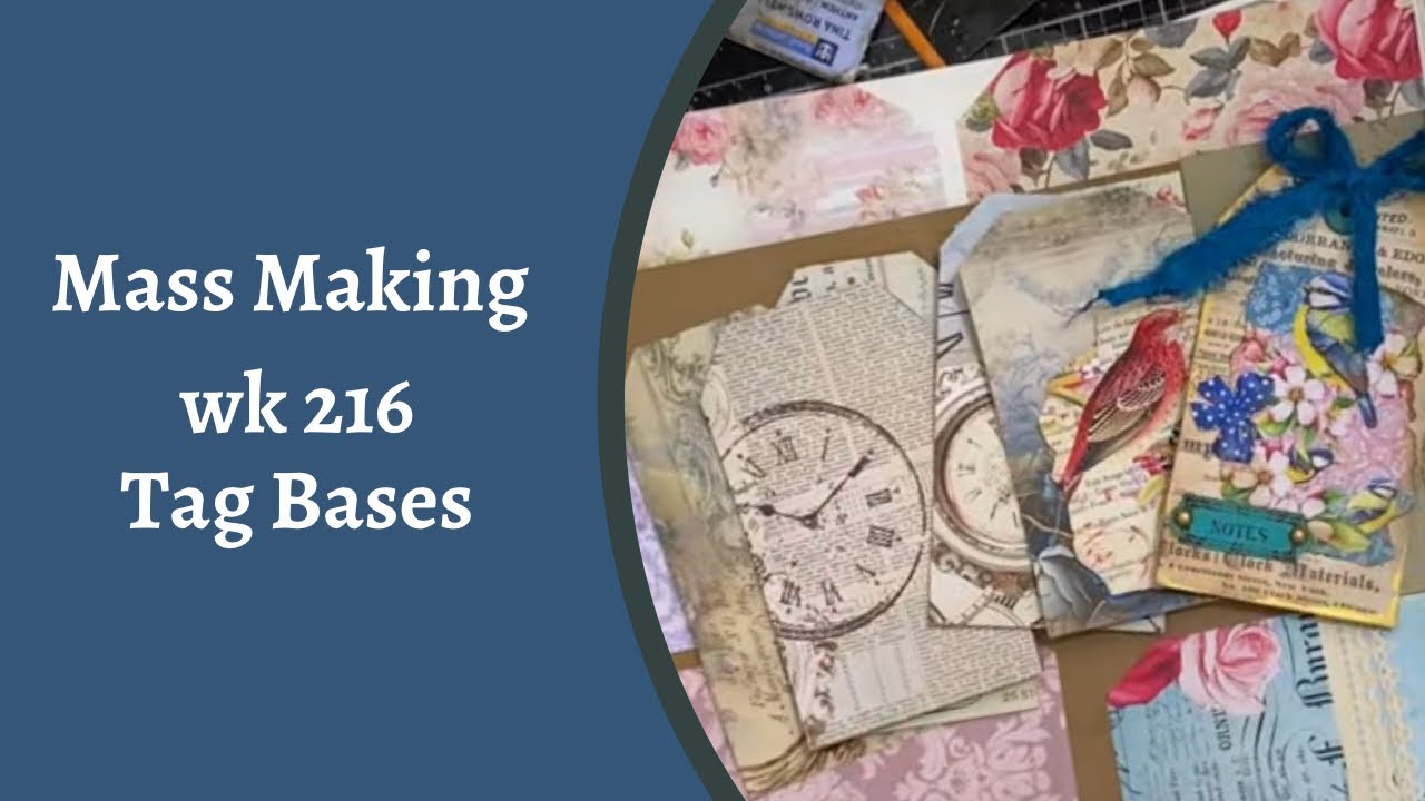Mass Making - Wk 216 - Tag Bases - YouTube