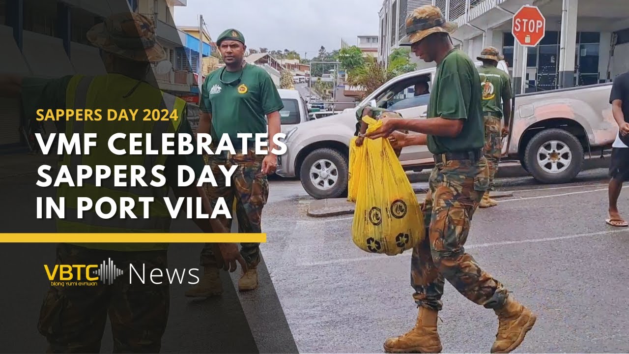 Vanuatu Mobile Force Celebrates Sappers Day in Vila | VBTC News - YouTube