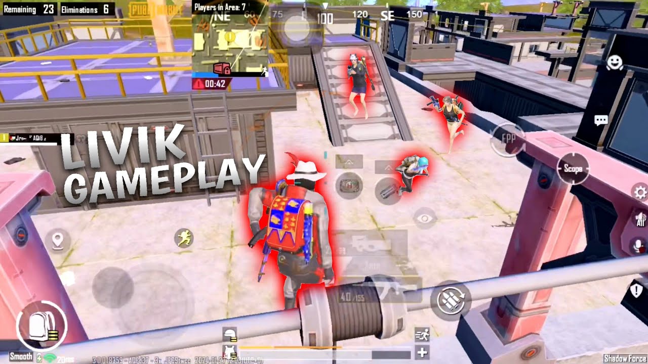 Intense Fights in Shadow Force Event Livik🔥 | PubgMobile | iPhone 8 ...