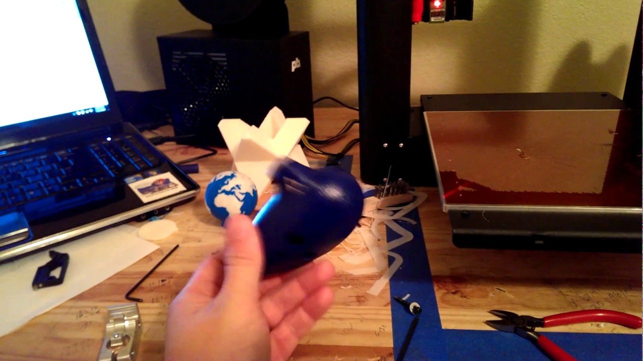 3D Printing Make anything you want ft Printrbot Plus Dual Nozzle - YouTube