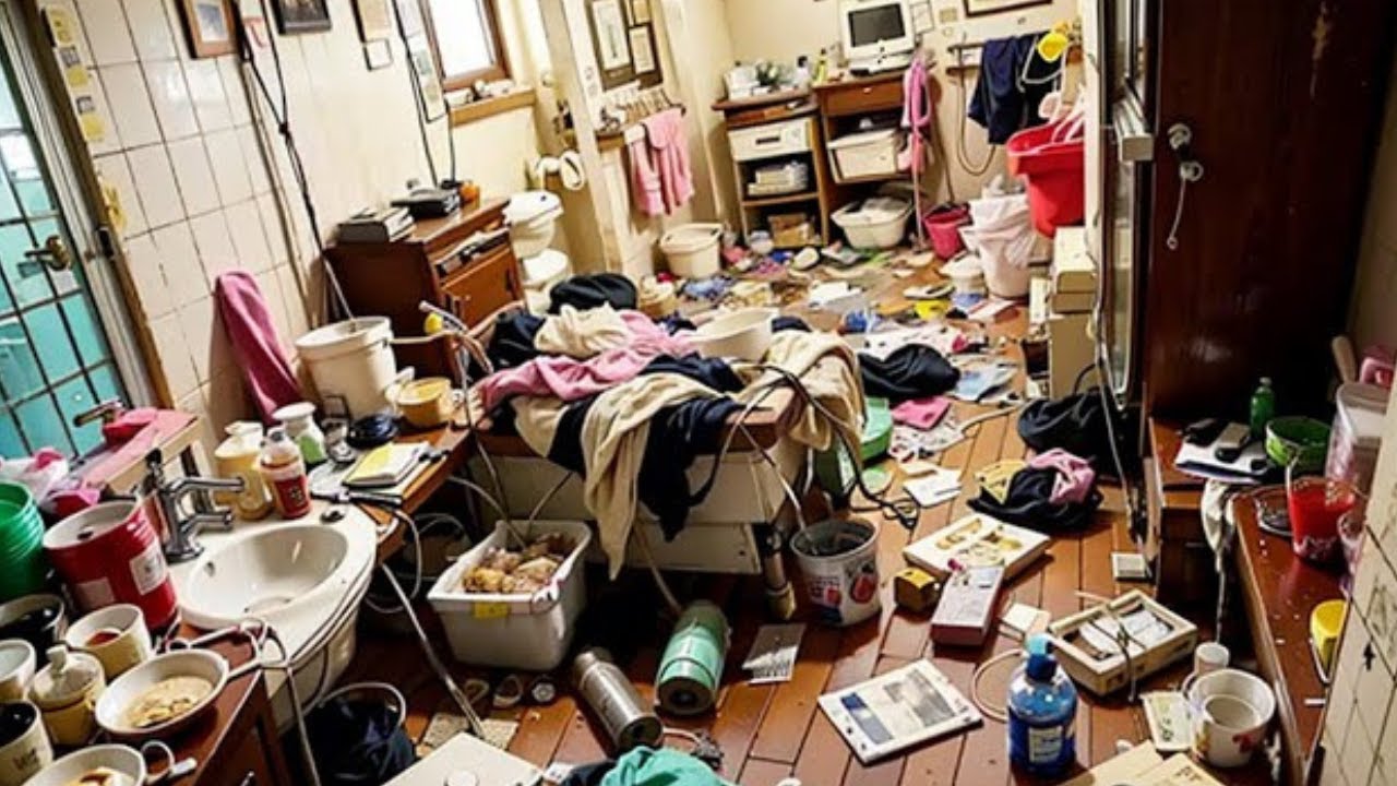 How 3 people made a dirty house clean and tidy in 4 hours with this ...