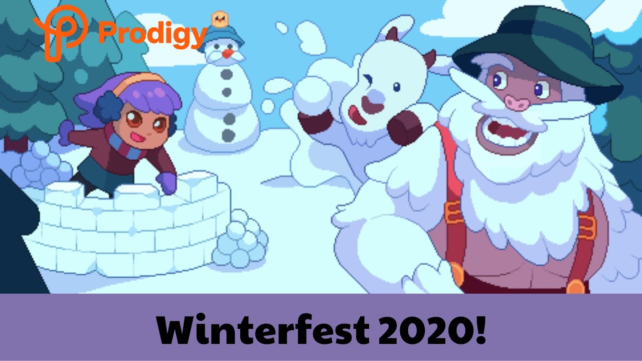 Winterfest 2020! New Pet, Wands, & Buddies! Prodigy Math Game - YouTube