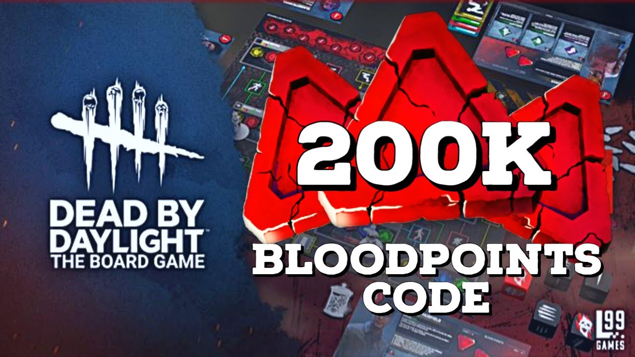 Amazing 200k Bloodpoints Code | Dead by Daylight - YouTube