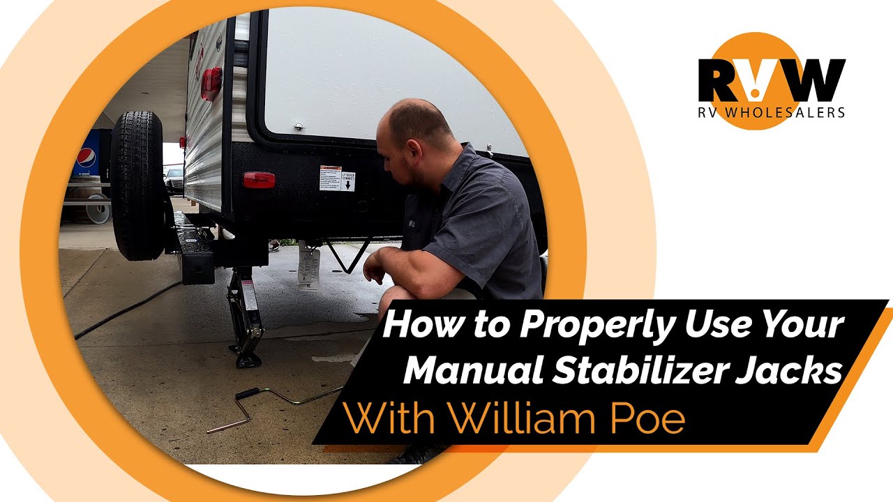 How to Properly Use Your Manual Stabilizer Jacks - YouTube