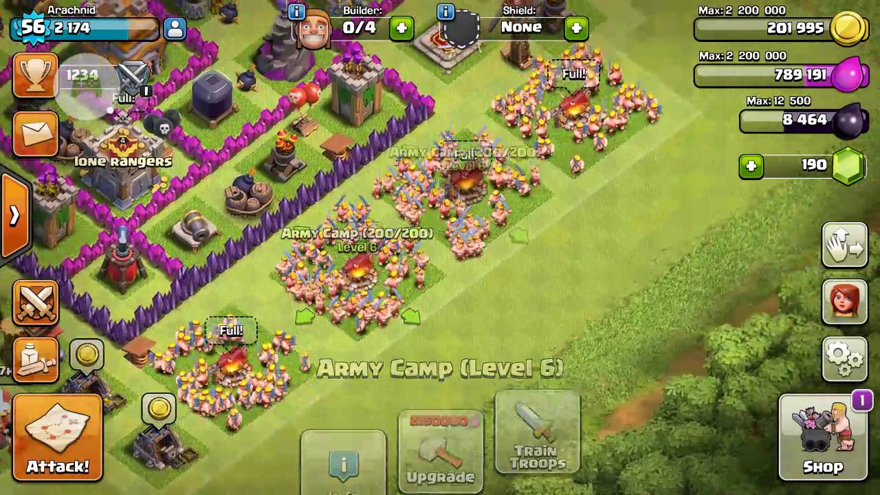 COC How to Cook Troops in 5 Seconds - New Update Only - YouTube