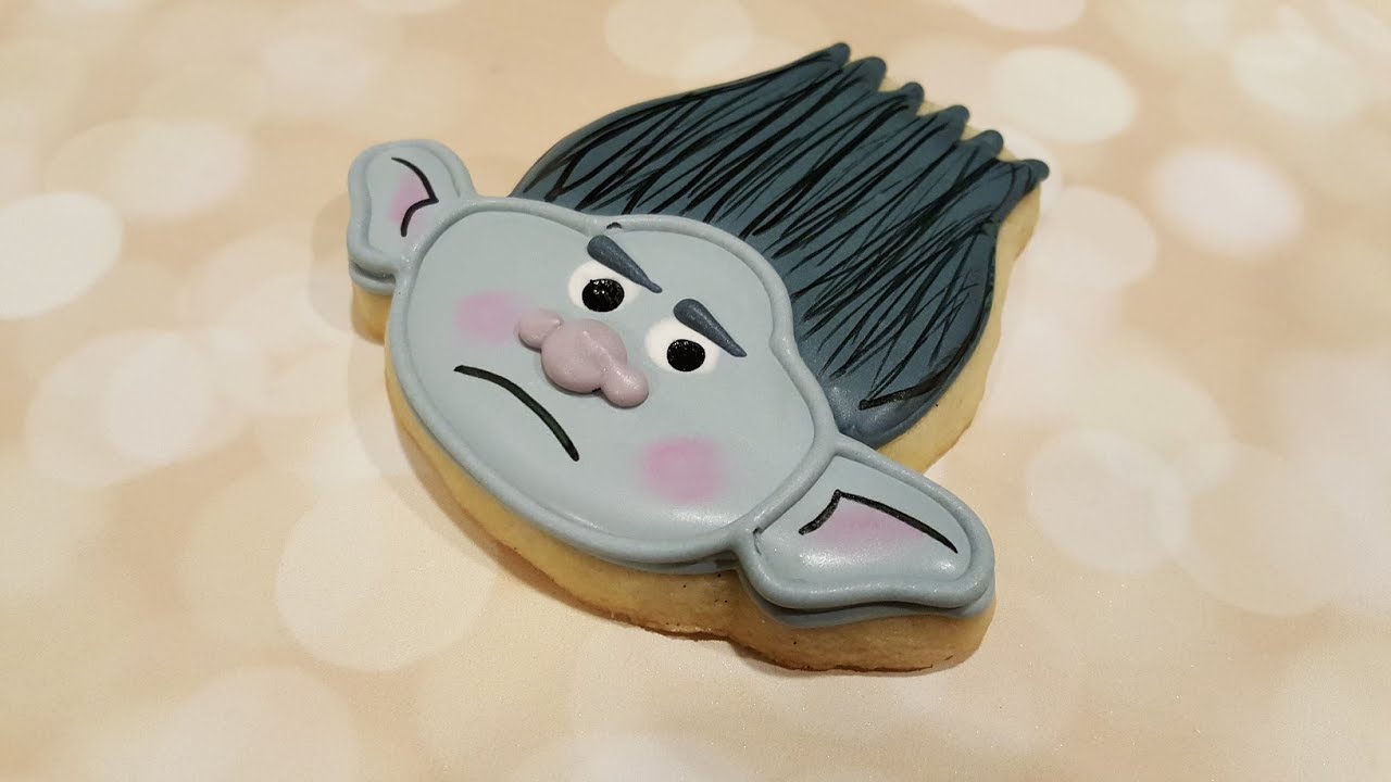 Branch The Troll Sugar Cookies on Kookievision by Sweethart Baking ...