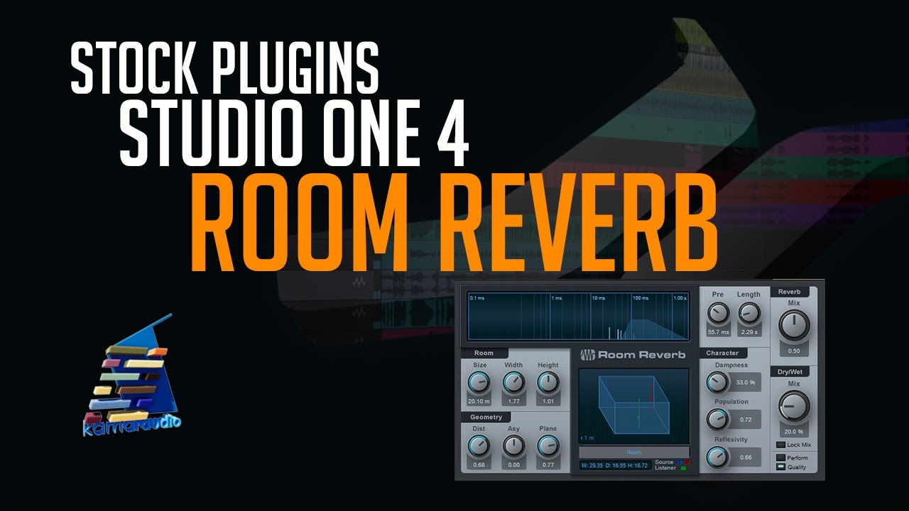 Stock Plugins Studio One "ROOM REVERB" - YouTube