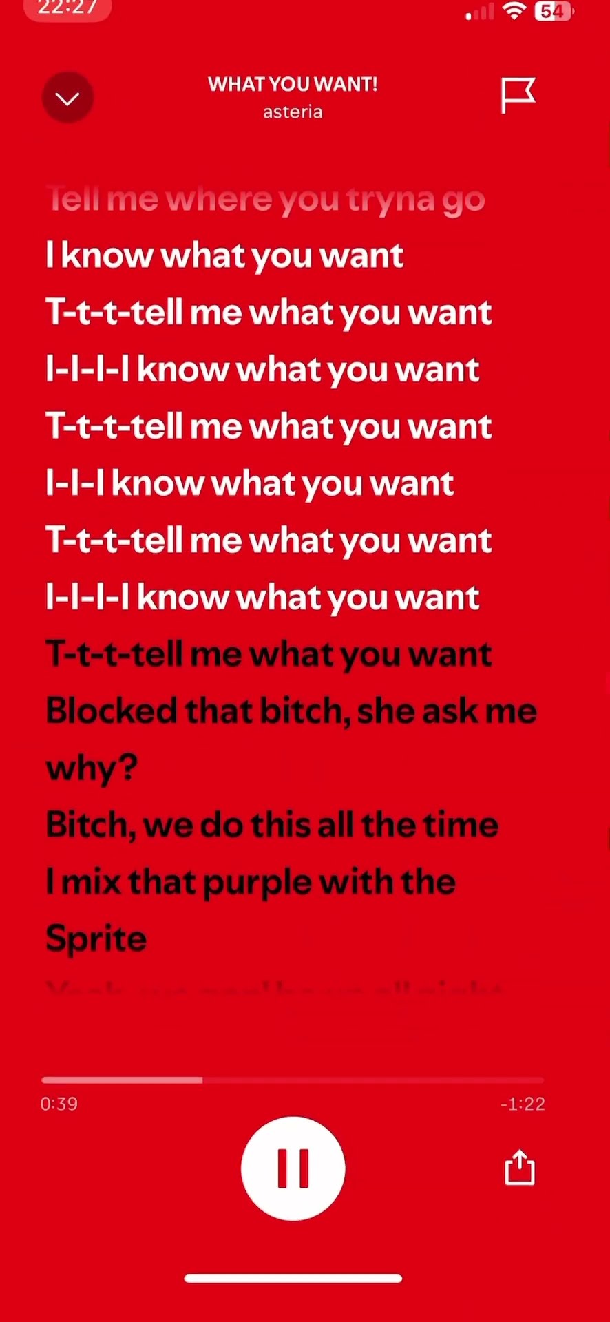 WHAT YOU WANT!-asteria - YouTube