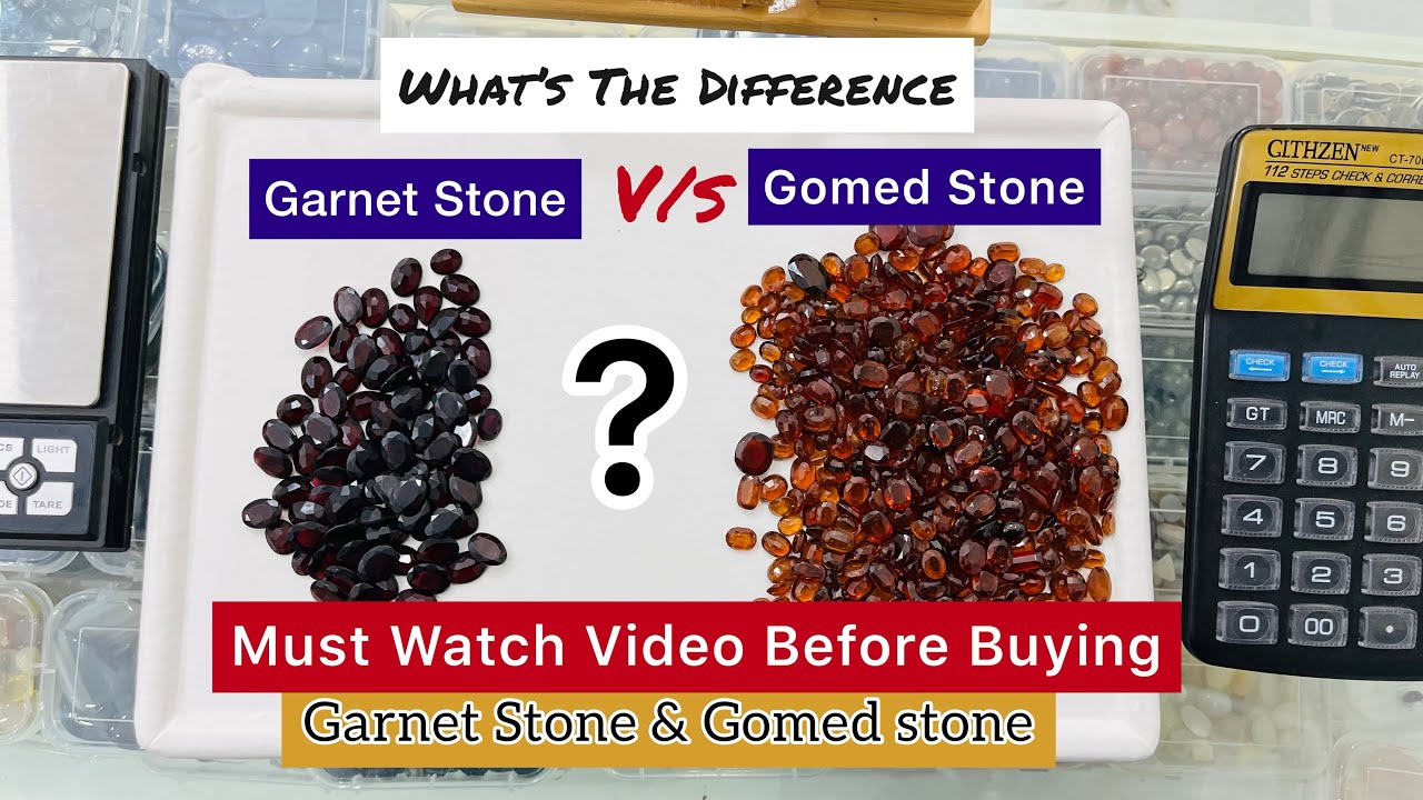 Is Gomed and garnet same ? | Difference Between Gomed and Garnet Stone ...