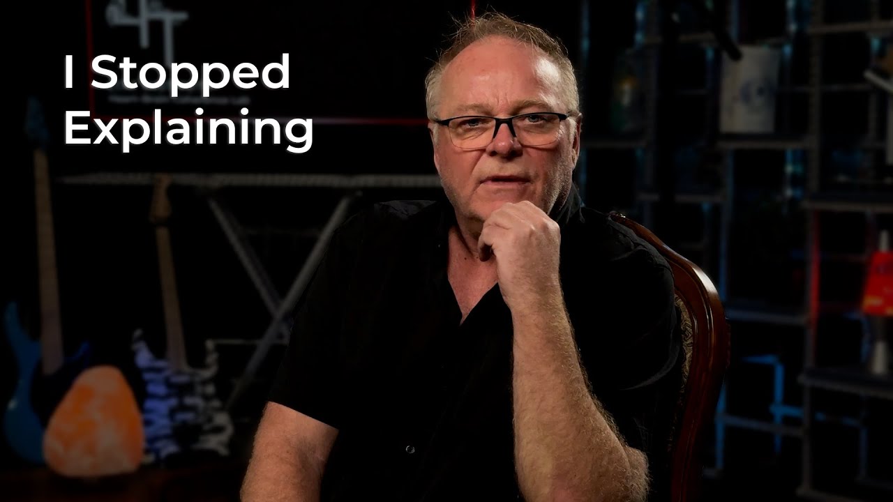 I Stopped Explaining - YouTube