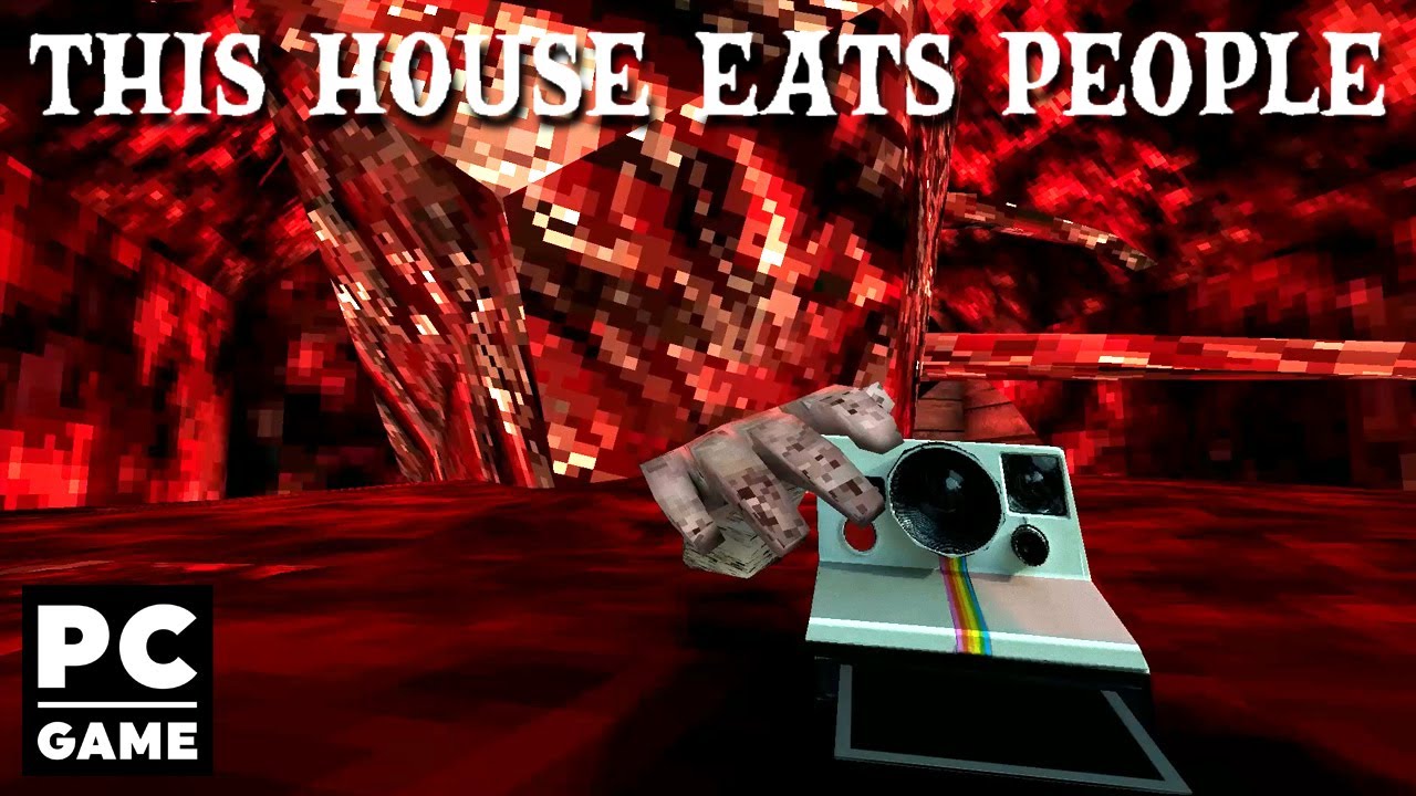 Horror Game Where You Take Pictures Of A Living House. - The House Eats ...