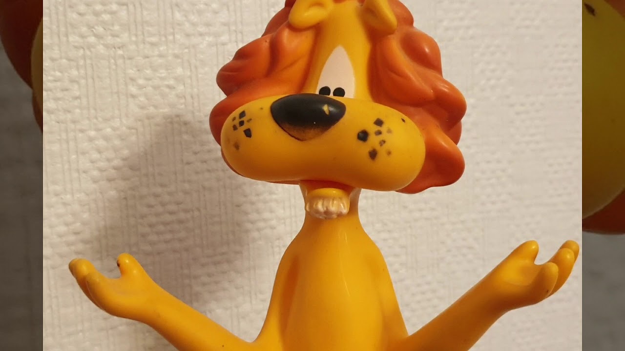LOEKI Le petit Lion Pouet Delacoste TF1 / TELECIP / 1977 Vintage -très ...