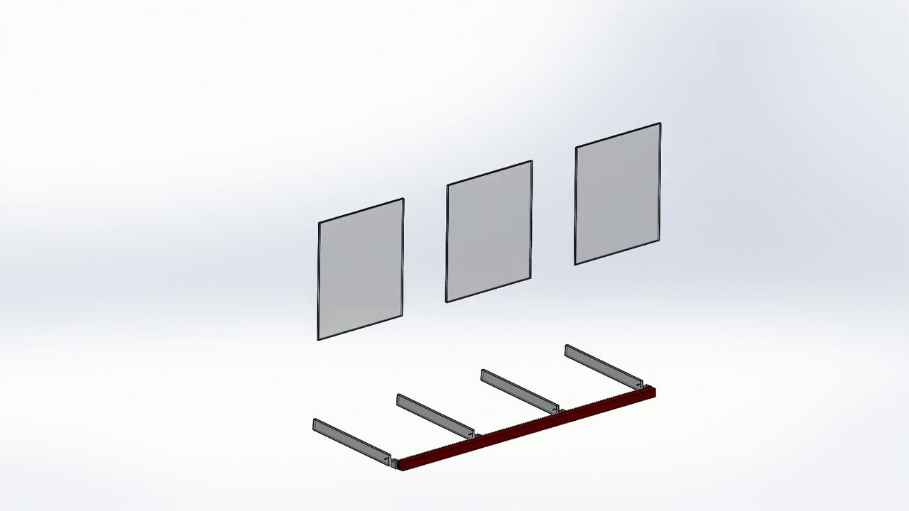 Glass Roof - Solidworks Animation - YouTube