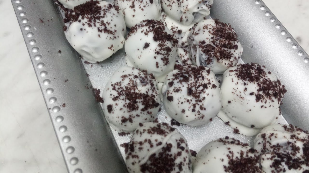 Oreo Balls Recipe Tutorial - YouTube