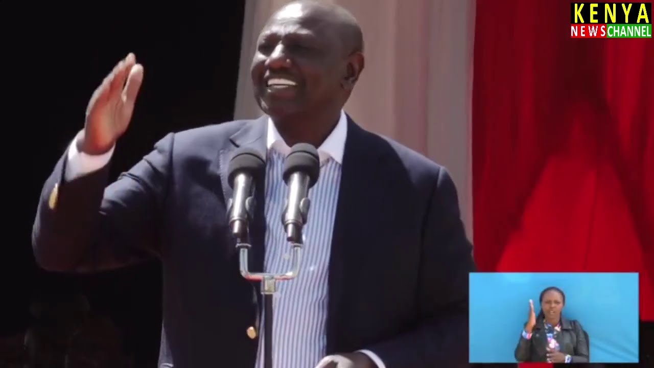 LISTEN TO PRESIDENT RUTO FULL SPEECH TODAY IN CHURCH AT NAROK - YouTube