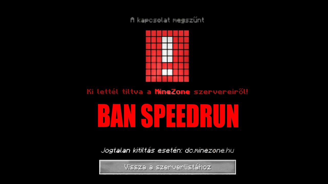MineZone BAN Speedrun - YouTube