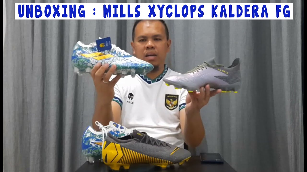 UNBOXING | MILLS XYCLOPS KALDERA FG - YouTube