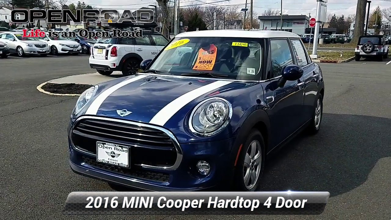 Used 2016 MINI Cooper Hardtop 4 Door 4dr HB, Edison, NJ 1164A - YouTube