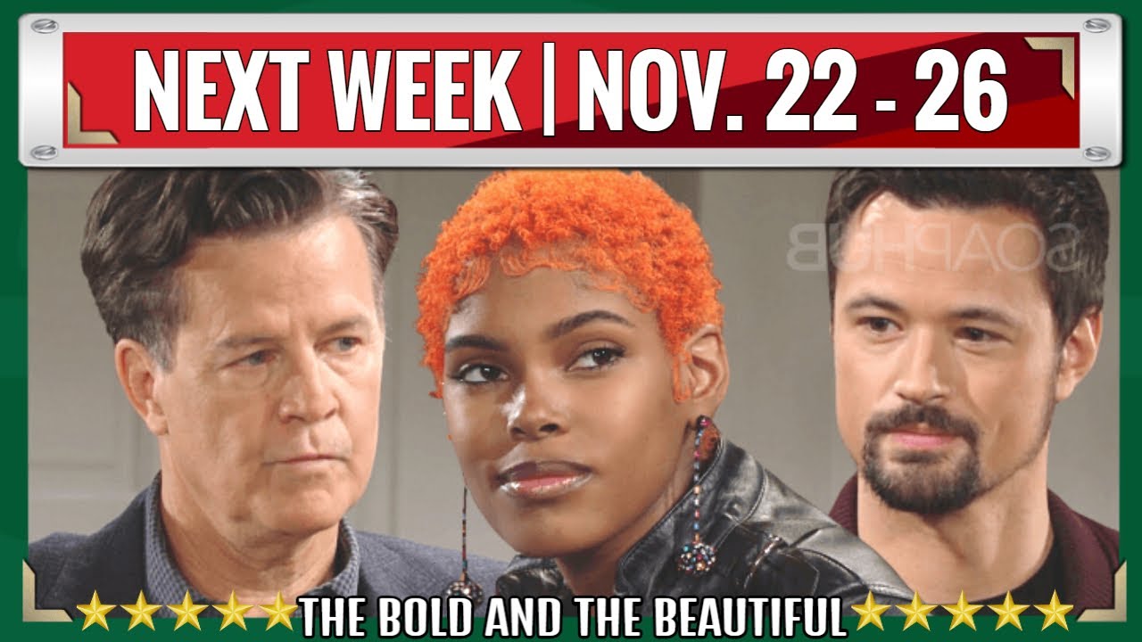 CBS The Bold and The Beautiful Next Week Spoilers: 22 To 26 November ...