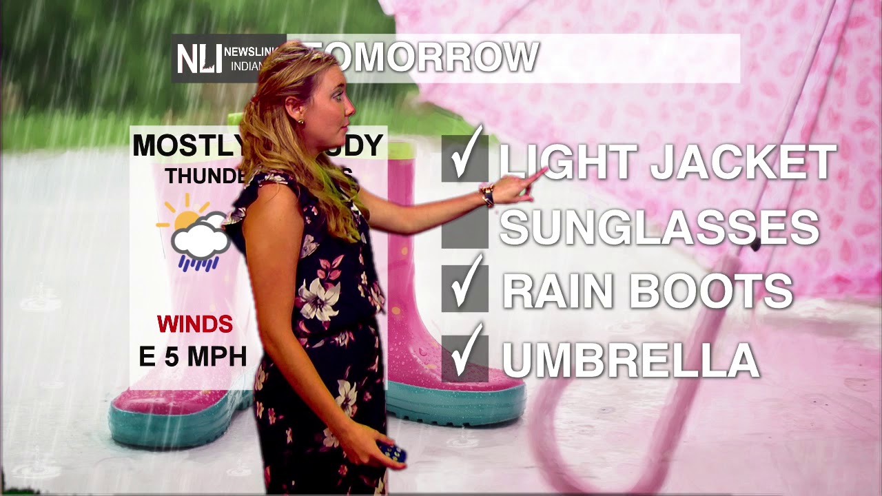 NewsLink Indiana Weather October 3, 2017 - Molly Coates - YouTube