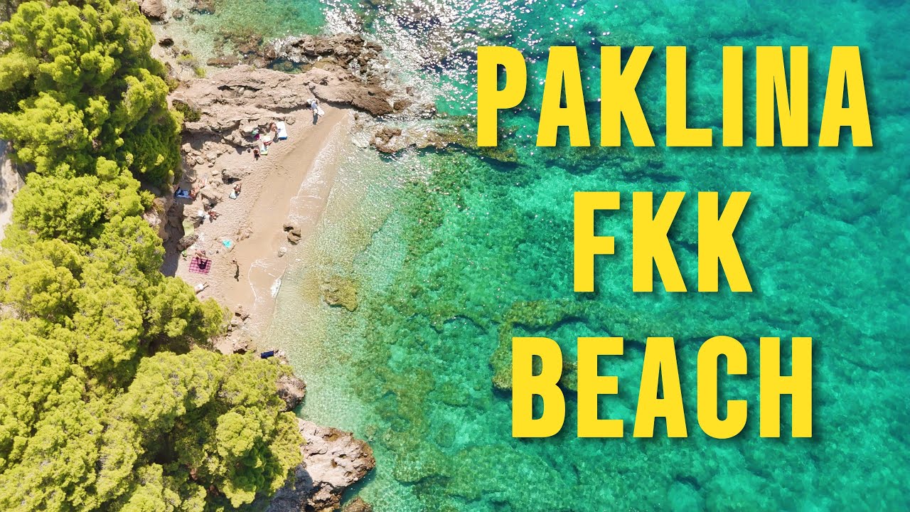 Exploring Croatia's Hidden Nudist Beach | Paklina Drone Adventure 🇭🇷 ...