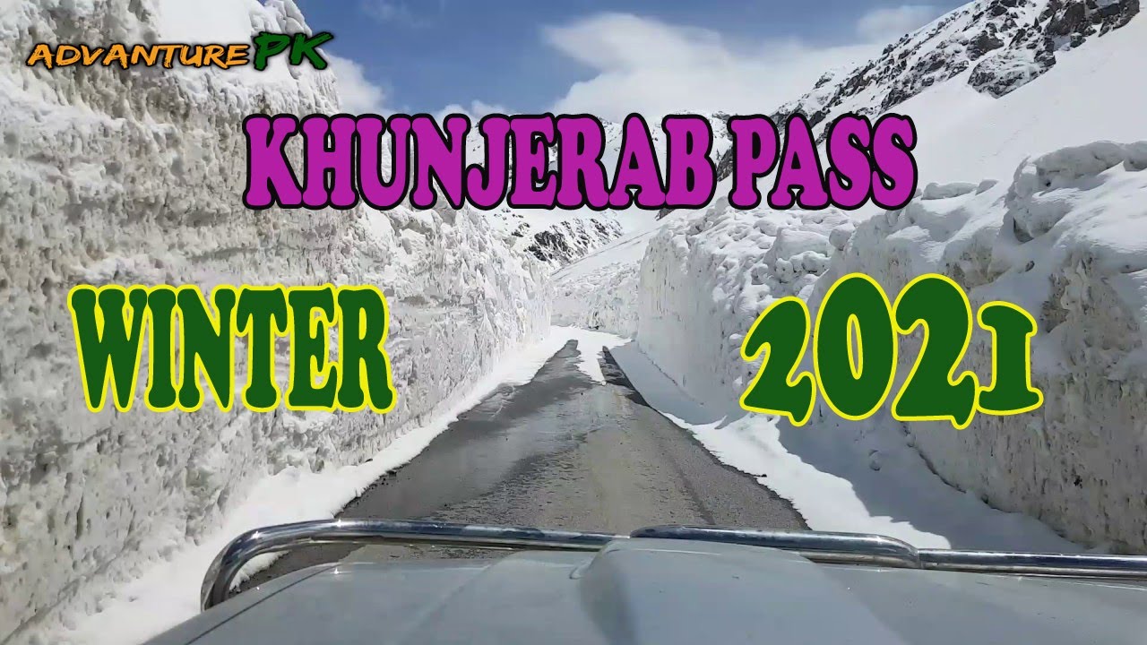 Snow Covered Khunjerab Top Hunza Valley | Pak-China Border in Winter ...