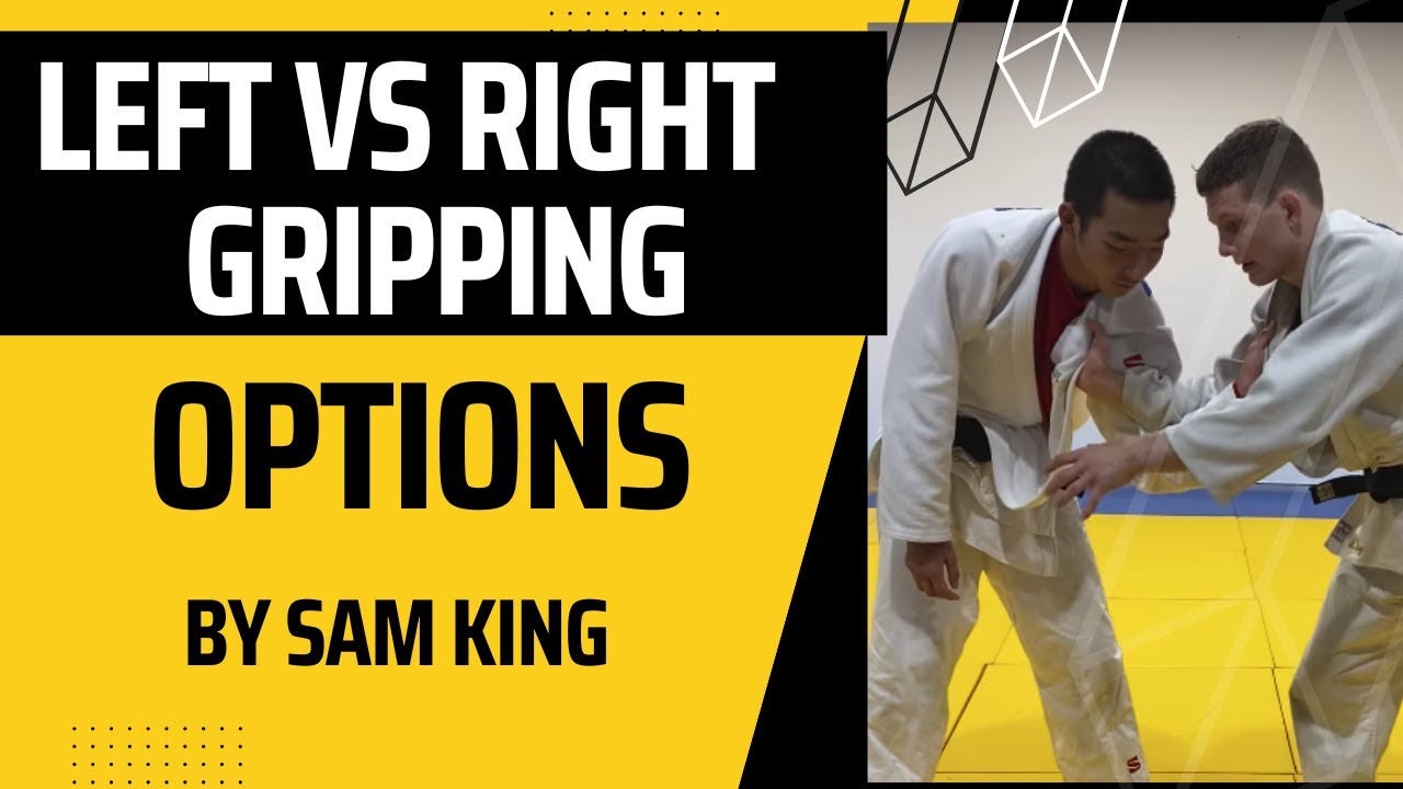 Left vs right gripping strategy to get your opponent to the floor - YouTube
