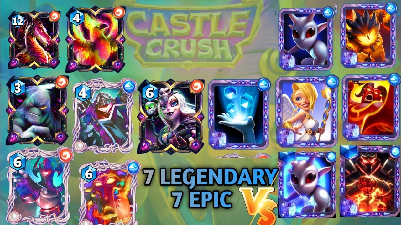 7 LEGENDARY 7 EPIC Assembly 🤯🥵 Castle Crush ⚔️🔥 - YouTube