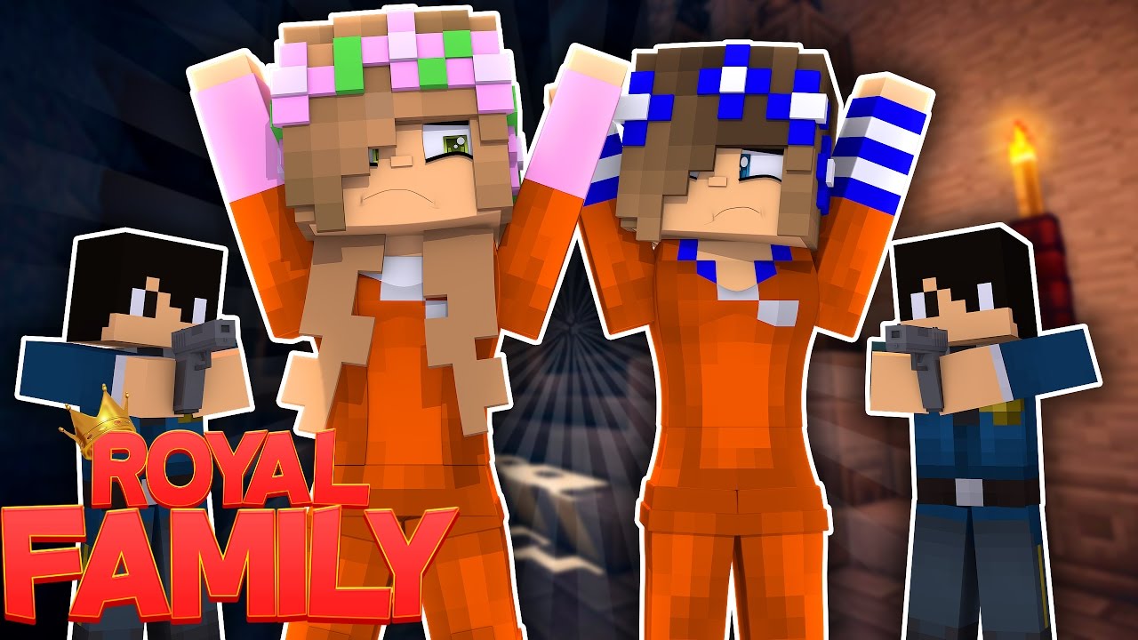 LITTLE KELLY AND CARLY MAKE THE GREAT ESCAPE! Minecraft Royal Family ...