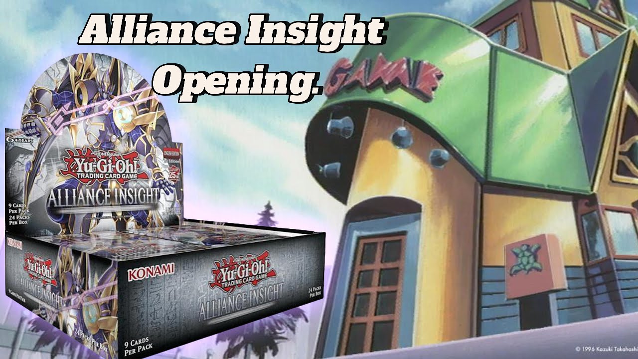 Opening A Yu-Gi-Oh Alliance Insight Booster Box! - YouTube