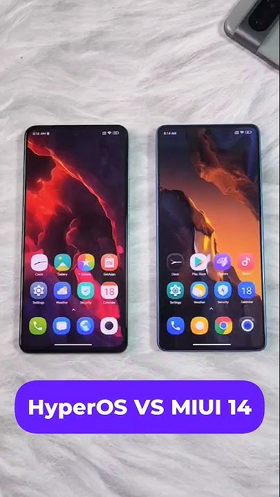 HyperOS vs MIUI 14 #hyperos #miui15 - YouTube