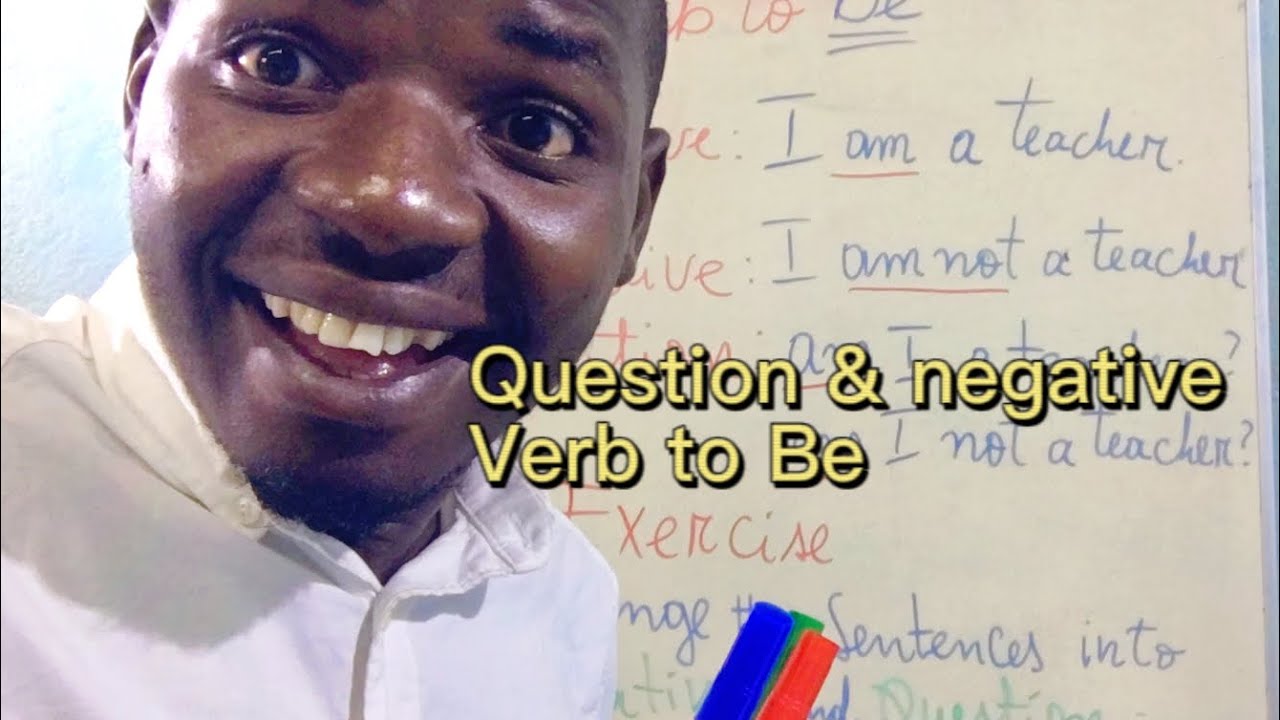 Easy way to form Questions and negative using verb to Be - YouTube