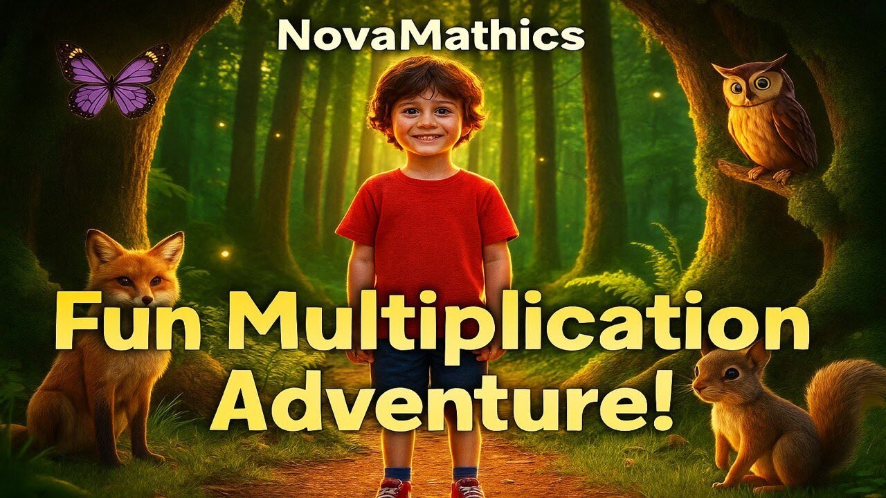 Fun Multiplication Adventure| Fun Math for Kids | Learn Math with Ethan ...