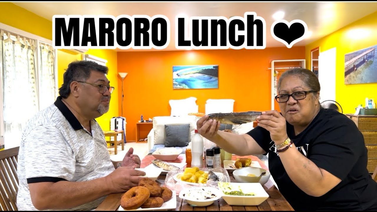 MARORO FOR LUNCH IN RAROTONGA PART 2 | #polytube #familyvlogs - YouTube