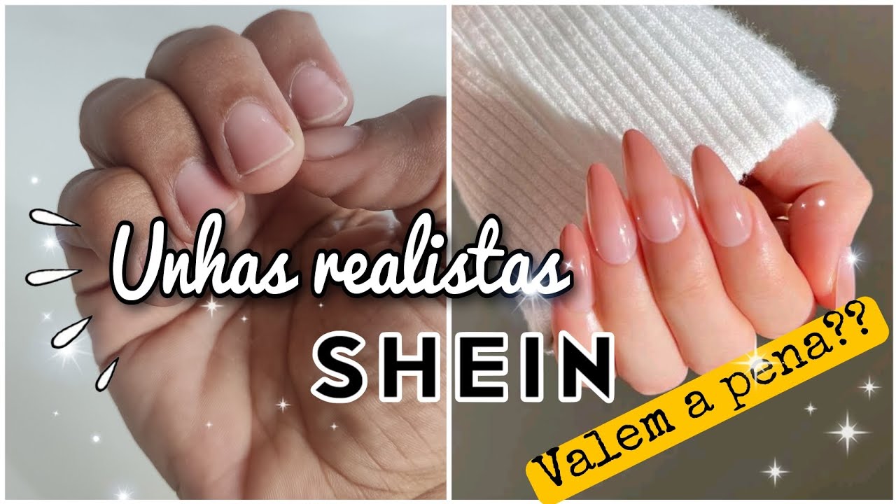 Unhas postiças realistas SHEIN: o que achei? - YouTube
