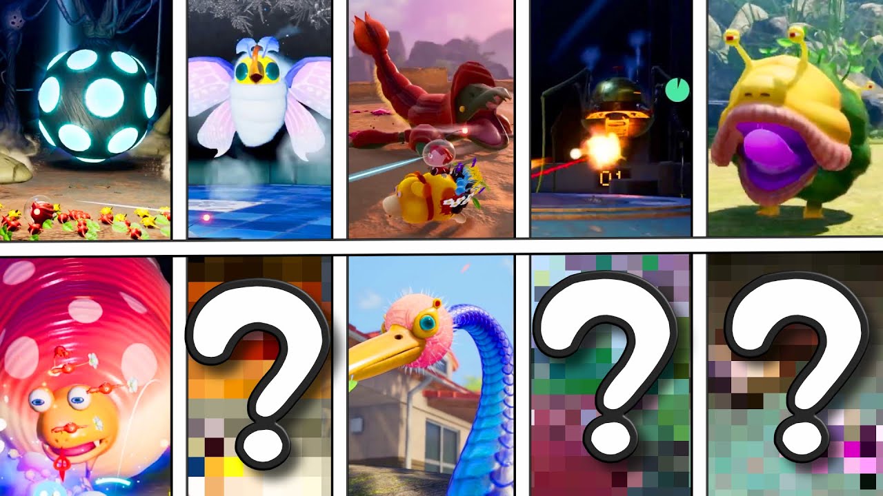 EVERY Boss Battle In Pikmin 4 So Far! (ALL TRAILER/OFFCIAL FOOTAGE ...