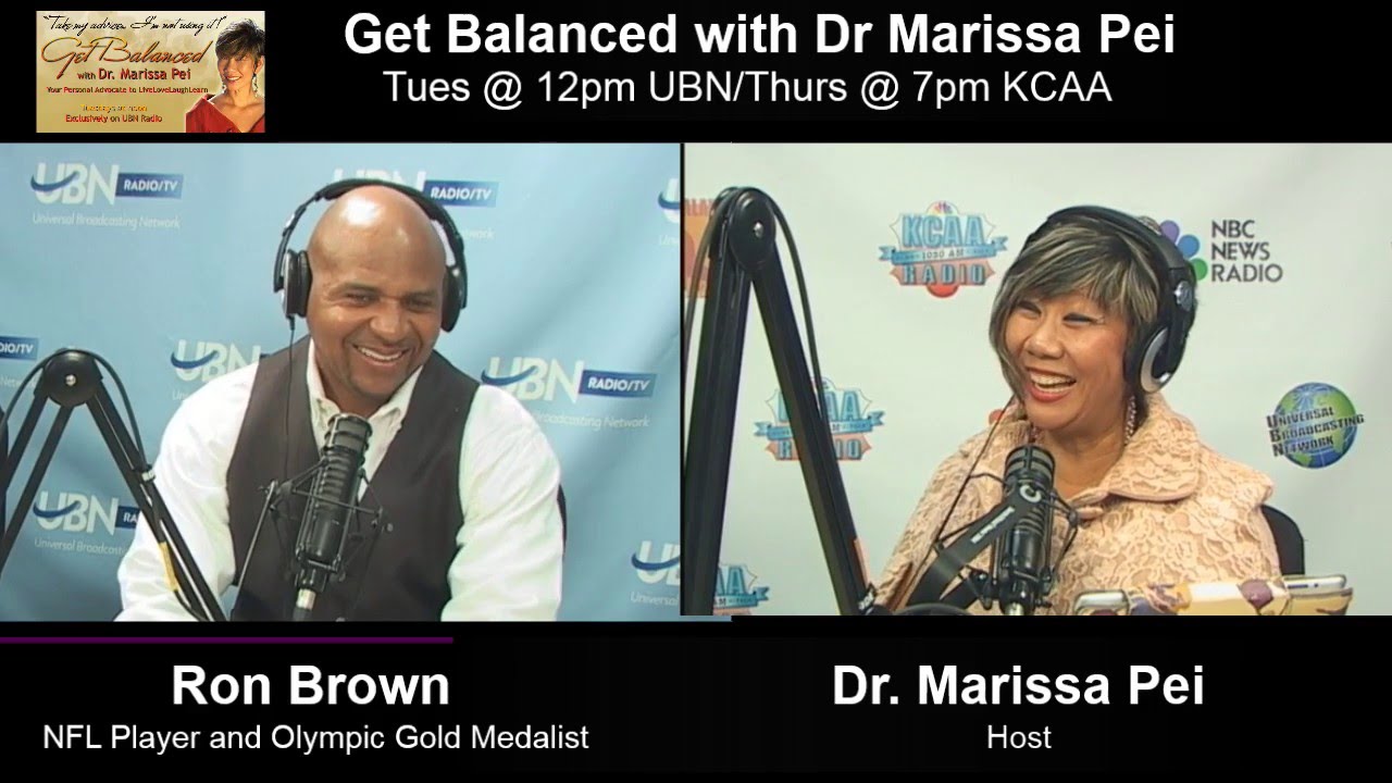 NFL and Olympic Gold Ron Brown talks about Choices and Social Inequity ...