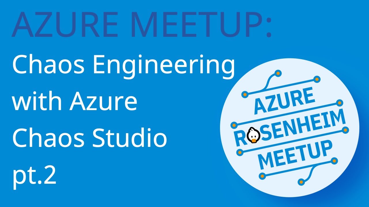 Chaos Engineering with Azure Chaos Studio pt. 2 - YouTube