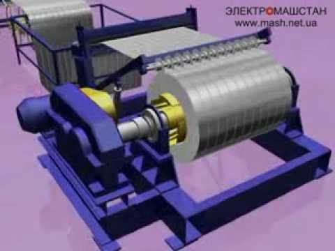 The line is meant for longitudinal and transverse cutting of galvanized ...