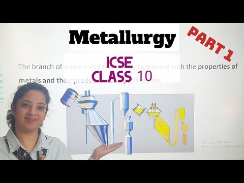 Metallurgy (Part 1) ICSE Class 10 - YouTube