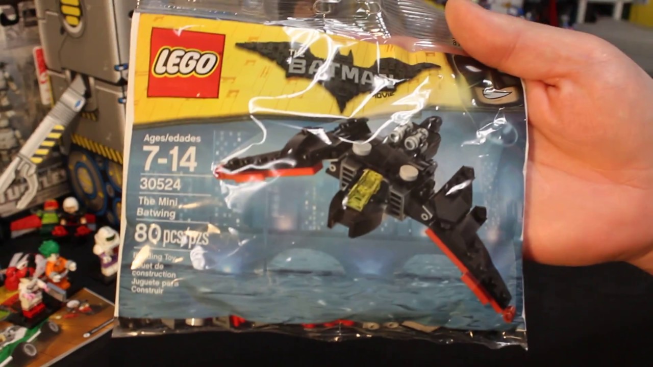 Lego Let's Build 30524 The Mini Batwing - YouTube