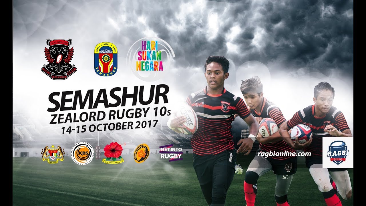 SEMASHUR -ZEALORD RUGBY 10s - YouTube
