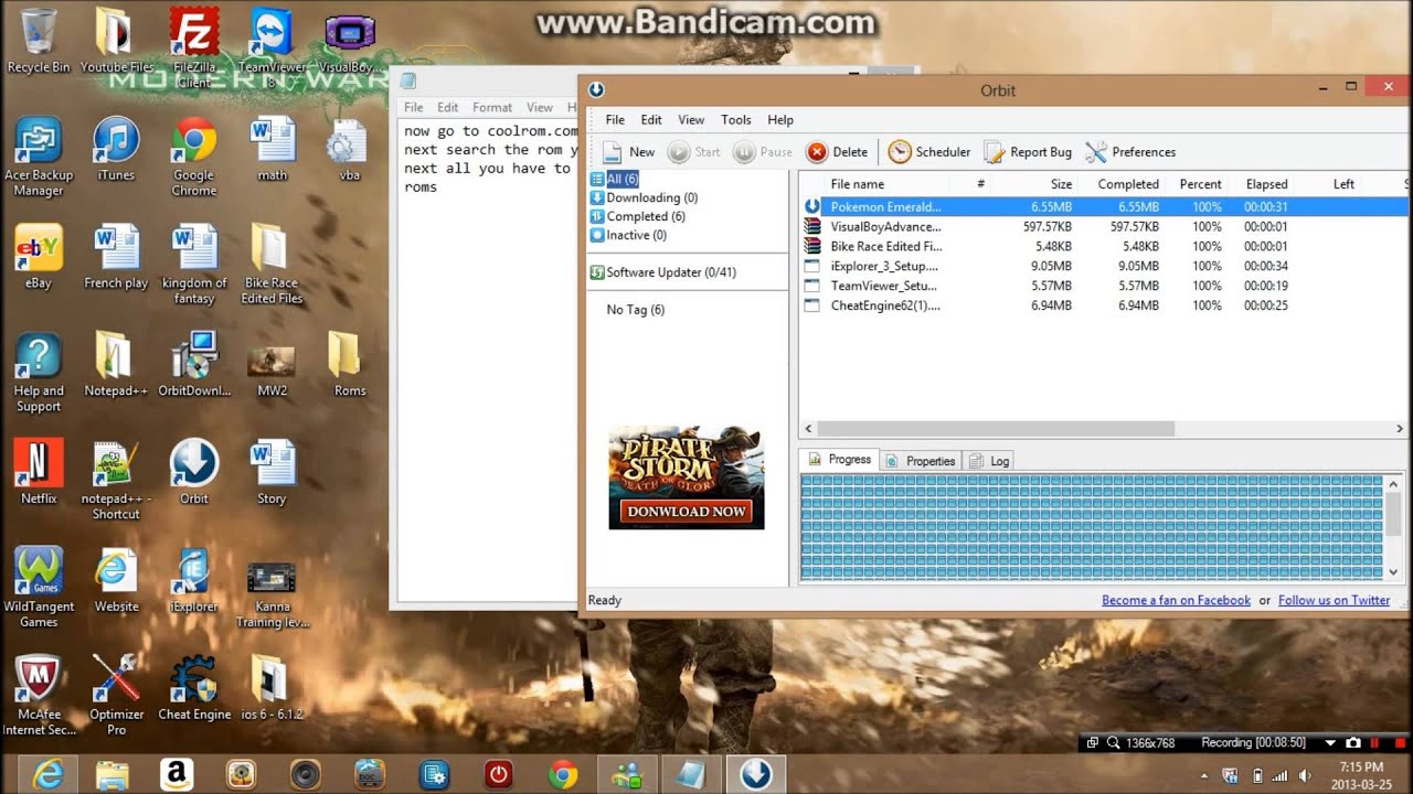 Visual Boy Advanced (VBA) and Pokemon Emerald Download - YouTube