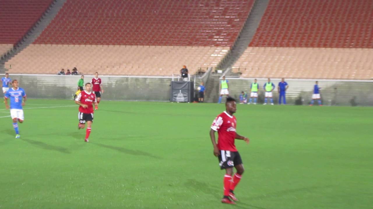 cruz azul vs cholos la rego el portero suplente del azul y le gritan de ...