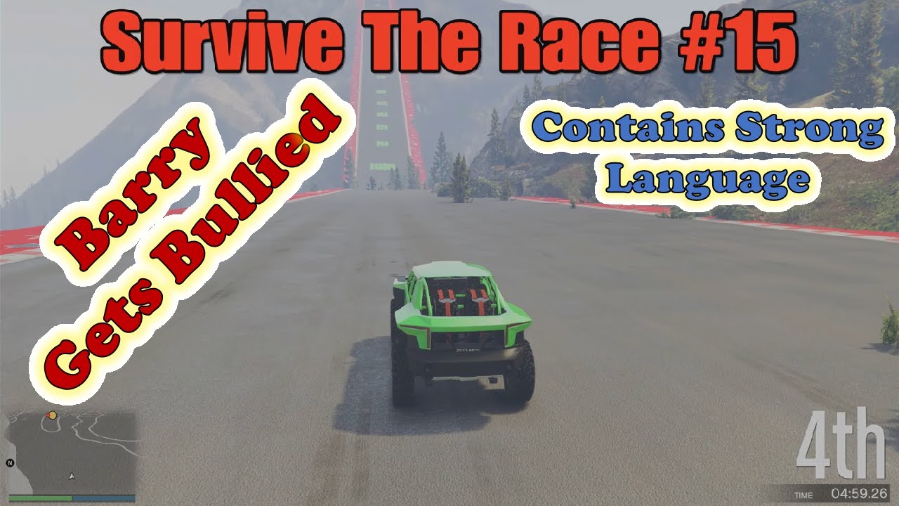 GTA 5 Online - Survive The Race 15th Play (Barry Gets Bullied) - YouTube