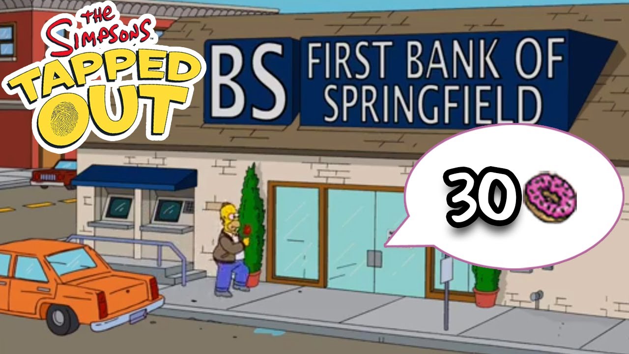The Simpsons: Tapped Out - First Bank of Springfield - YouTube